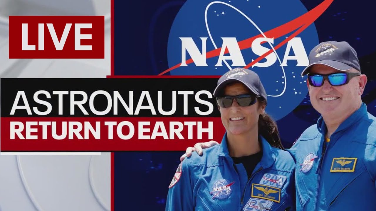 LIVE: NASA press conference after astronauts return to Earth | FOX 26 ...