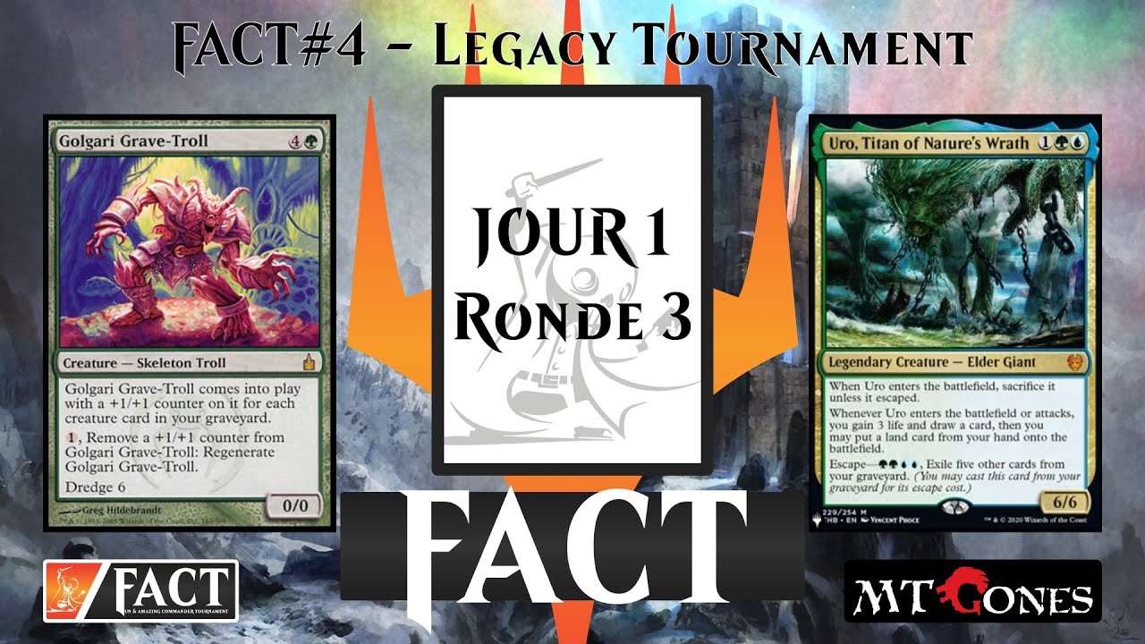 FACT#4 Leg R3 - Benoit (Dredge) vs Arnaud (4c Control) - YouTube