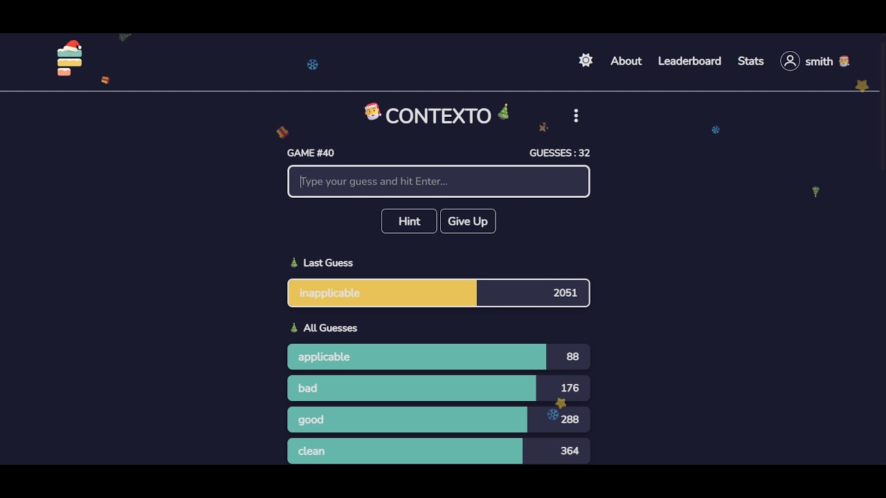 Contexto Word Guessing Game – Full Tutorial with All Features ...