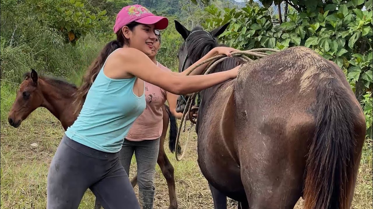 Miren el crecimiento de la hija de la Campita 🐎 ~ Saida ZC ~ 💚 - YouTube