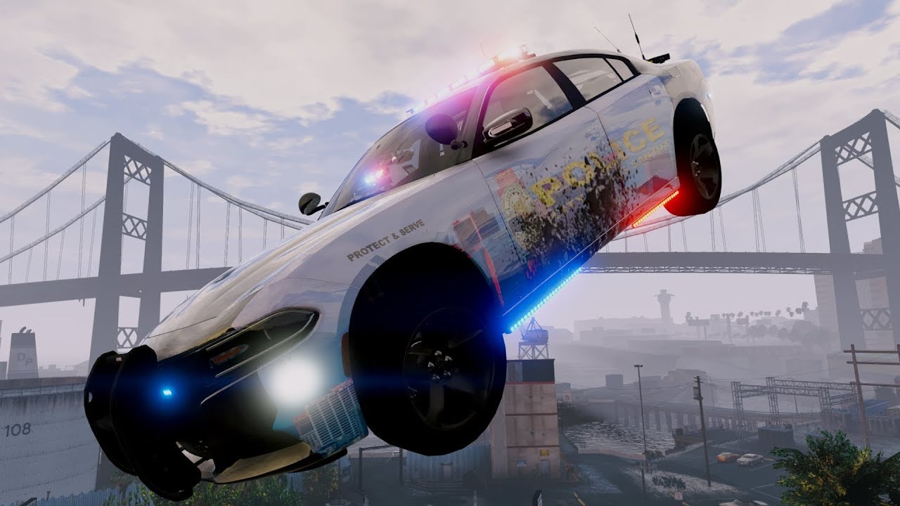 👁👁 GTA 5: LSPDFR - Spike Strips Deployed!👁👁 - YouTube