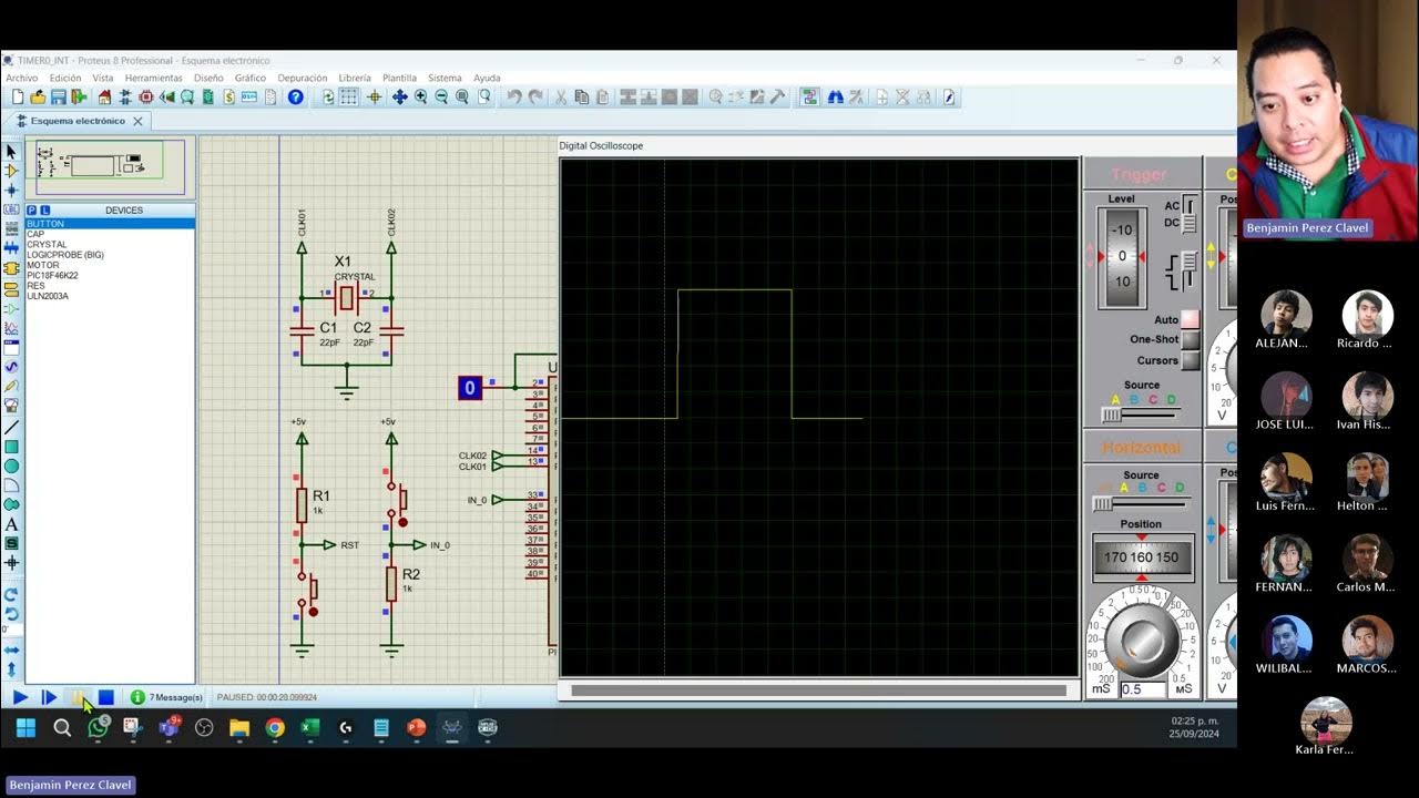 Manejo del Timer 0 - PIC18F46K22 3 DE 3 - YouTube