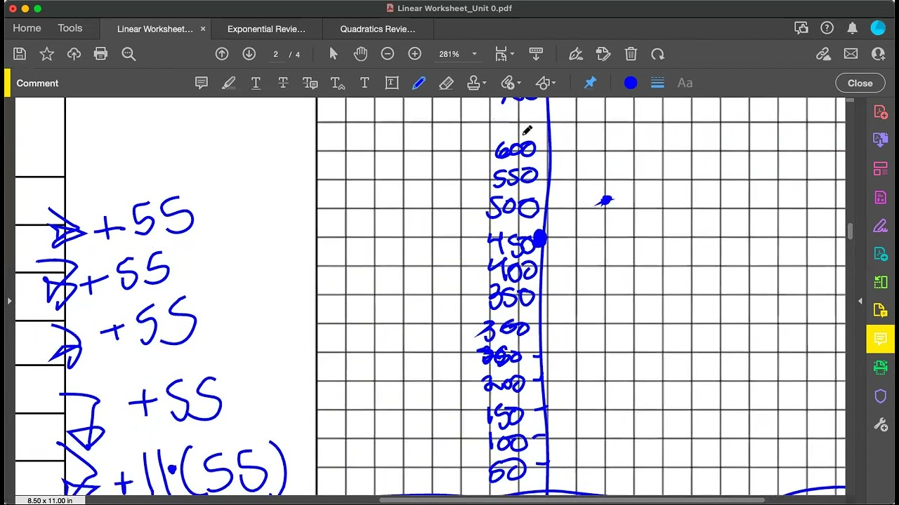 Integrated Math 3 - Unit 0 - Linear Review - YouTube