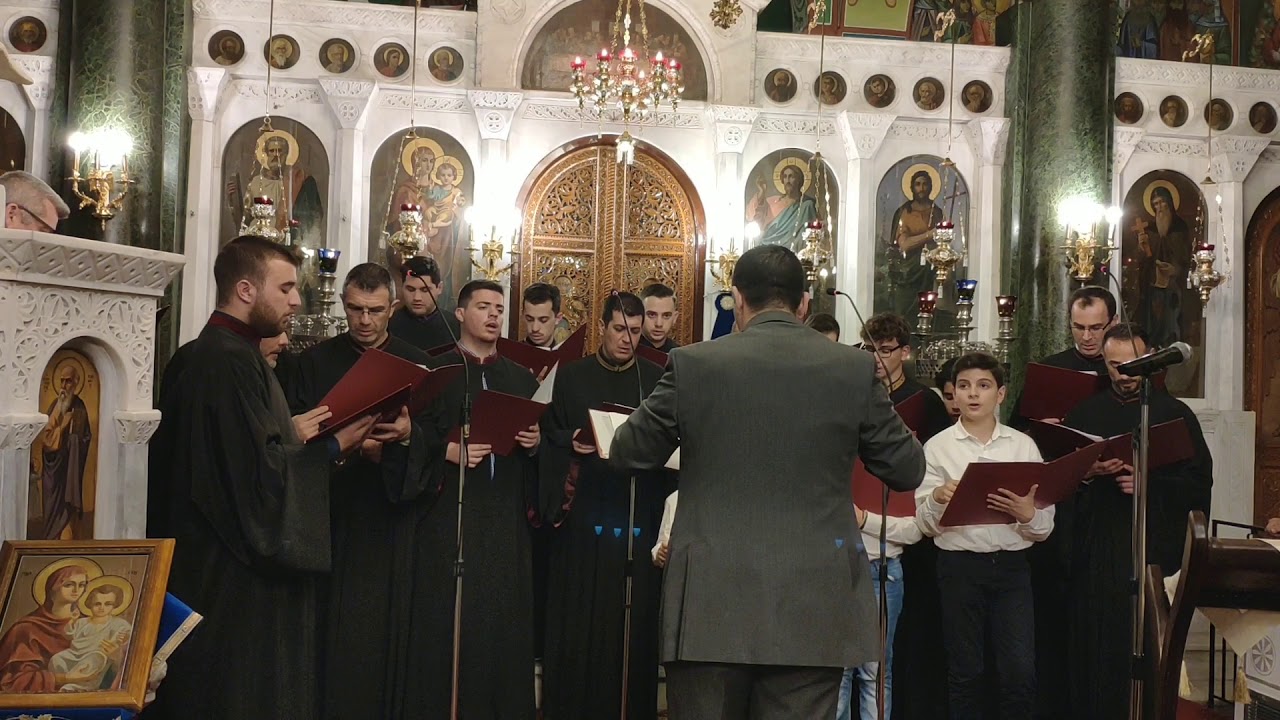 Επεφάνη ο Σωτήρ... σε μελοποίηση τού Άρχοντος Υμνωδού της Μ.τ.Χ.Ε ...