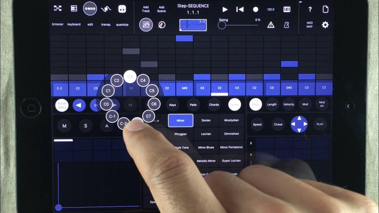 Tutorial: Using the Step Sequencer in modstep - YouTube