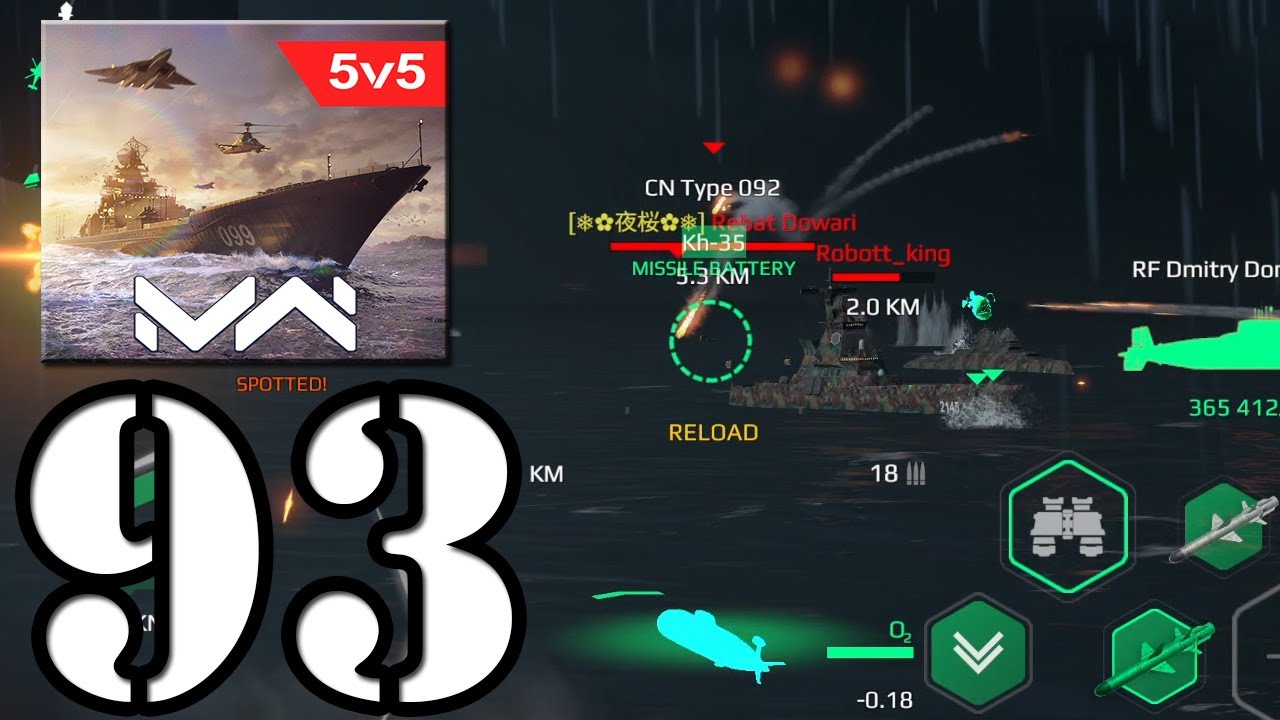 MODERN WARSHIPS: Naval Battles - Gameplay Walkthrough Episode 93 (iOS ...