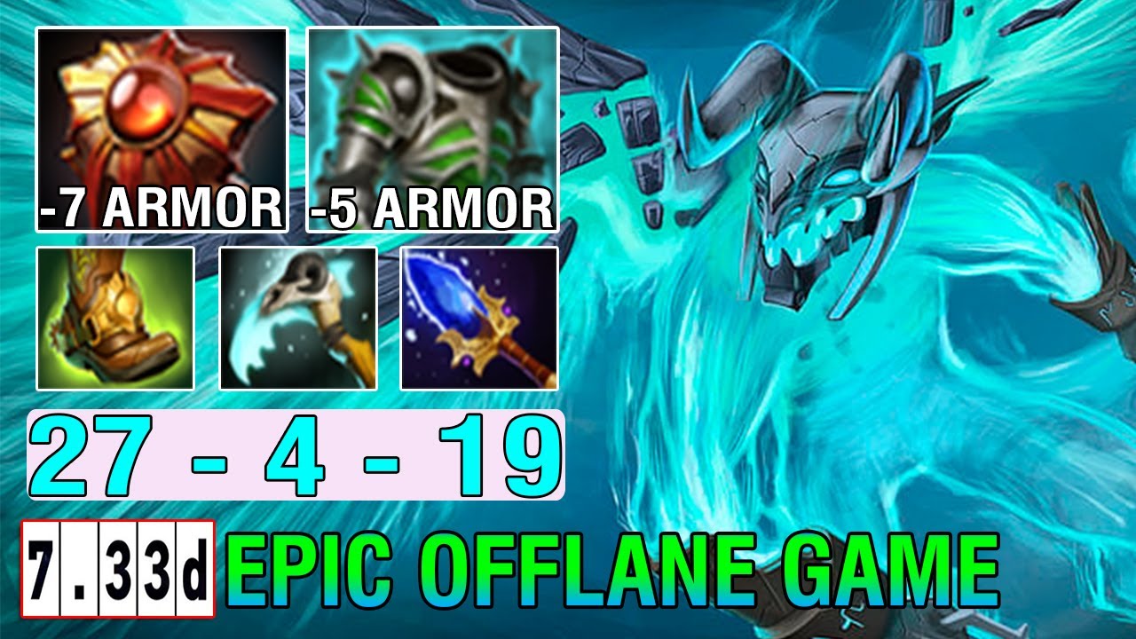 Ultimage Offlane Guide [Visage] 7.33d Epic Comeback Full -Armor Build ...