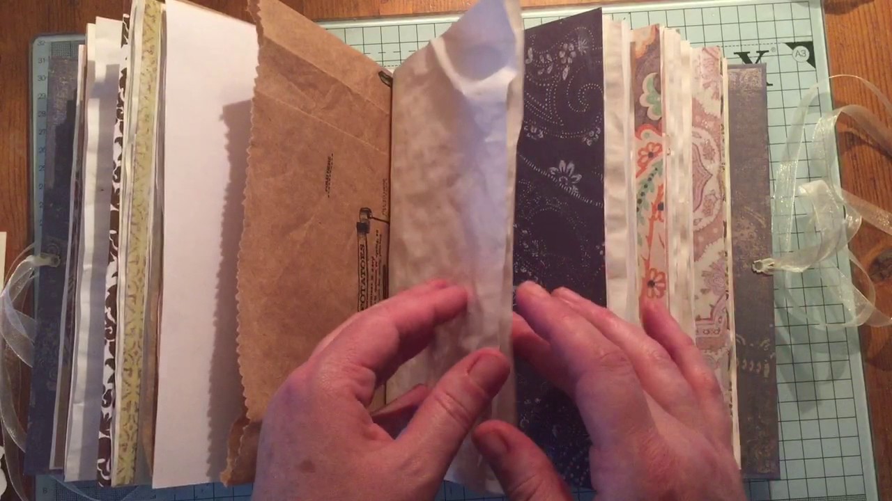Chunky junk journal for sale on Etsy - YouTube