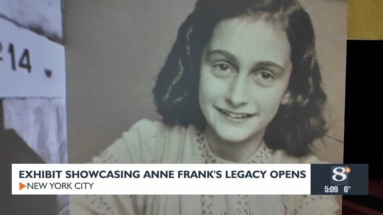 Exhibit showcasing Anne Frank’s legacy opens - YouTube