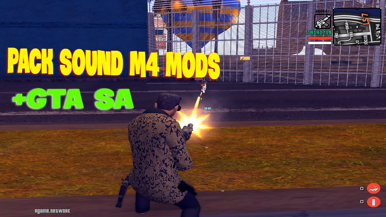 SAMP 0.3.DL - Share Sound M4 Mods by VanNghia Black [sv.rgame.network ...