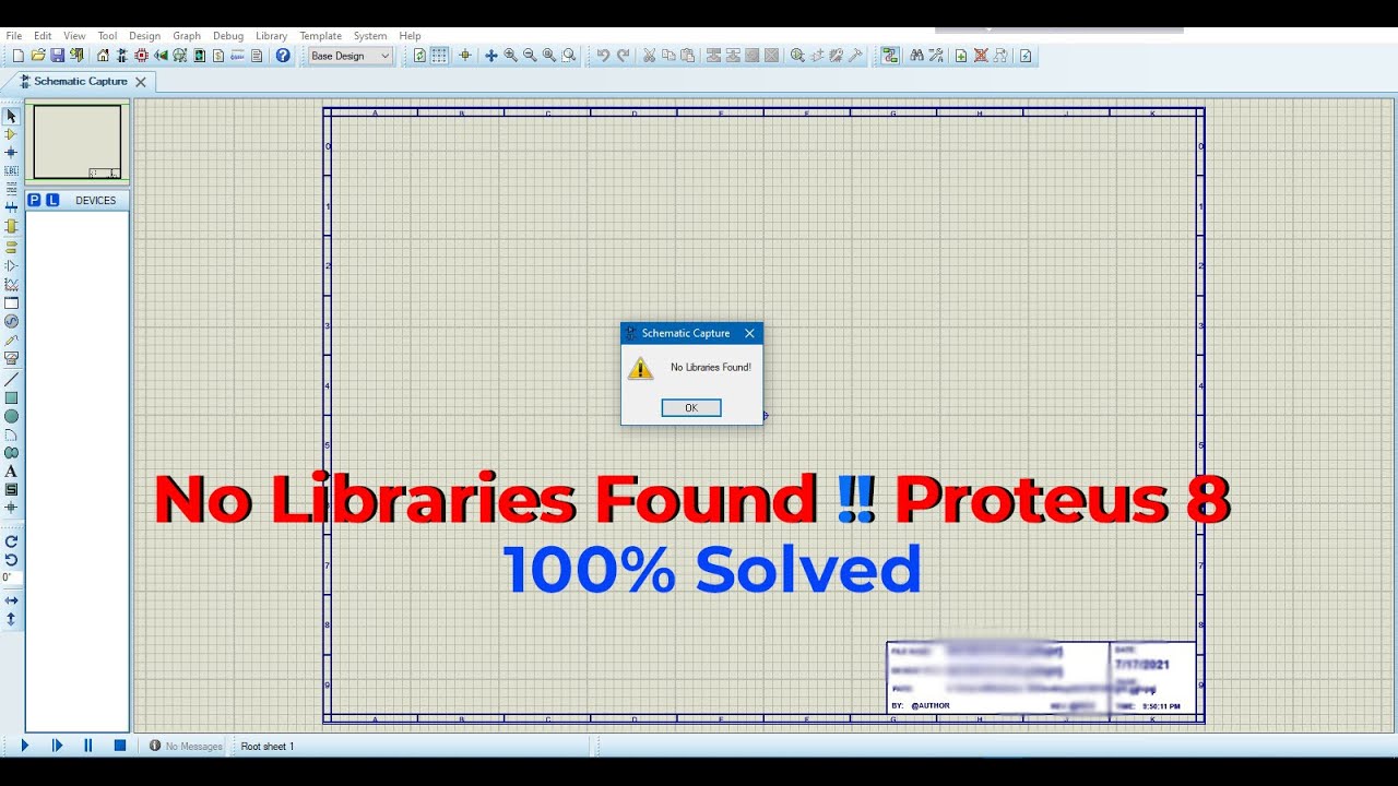No Libraries Found Proteus 8 [100% Solved] | All Versions - YouTube