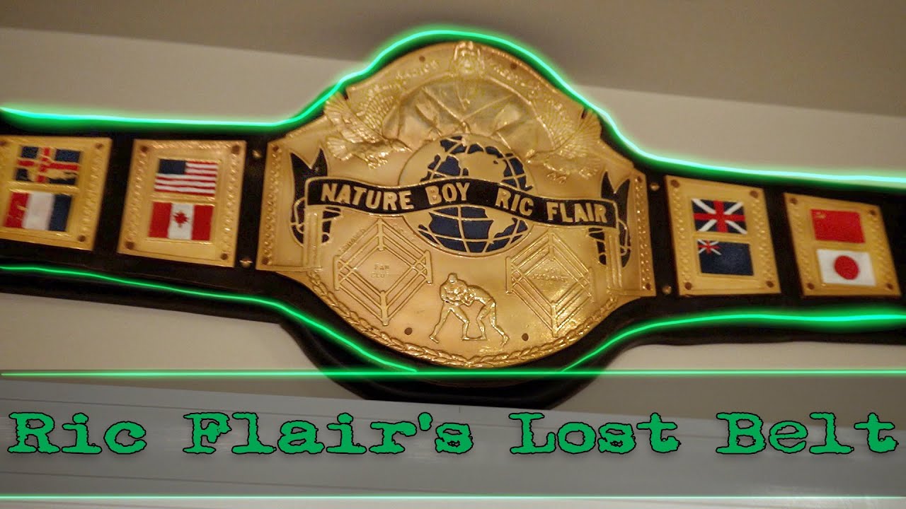 Ric Flair's forgotten title. The LONG LOST Championship belt of the ...