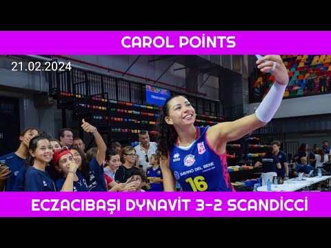 Ana Carolina Da Silva (Carol) - Scandicci Volleyball - YouTube
