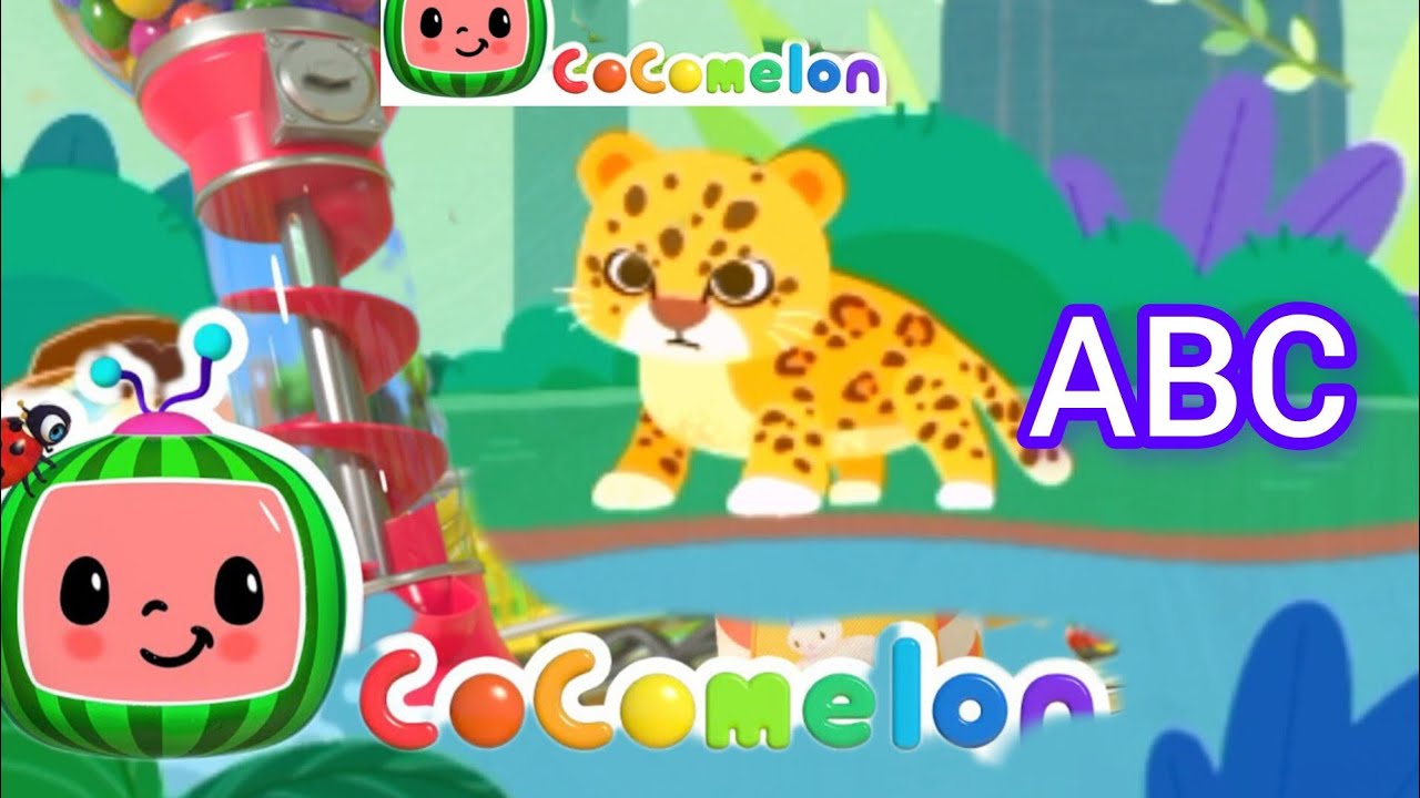 ABC Song with Balloons and Animals | CoComelon Nursery Rhymes & Animal ...