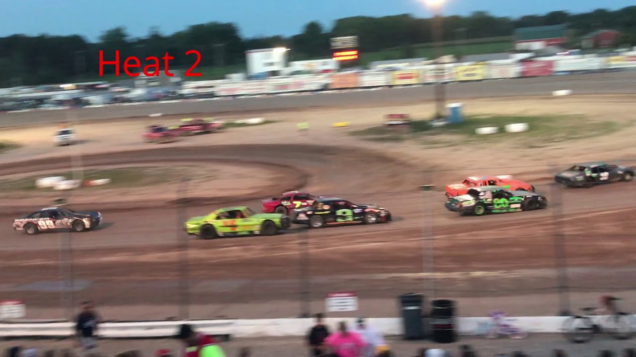 Tri City Motor Speedway Street Stock Heat Races 8-10-2018 - YouTube