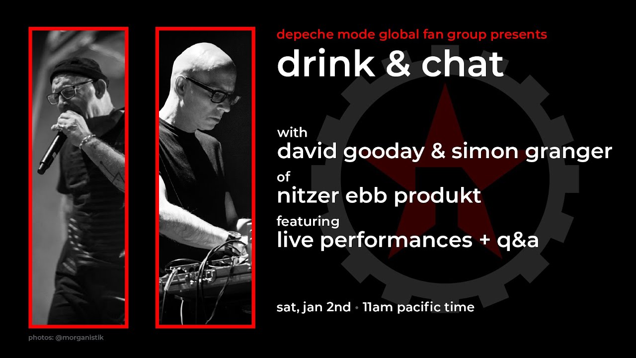 DM Global Drink & Chat with David Gooday & Simon Granger of Nitzer Ebb Produkt & Stark (Part 1 ...