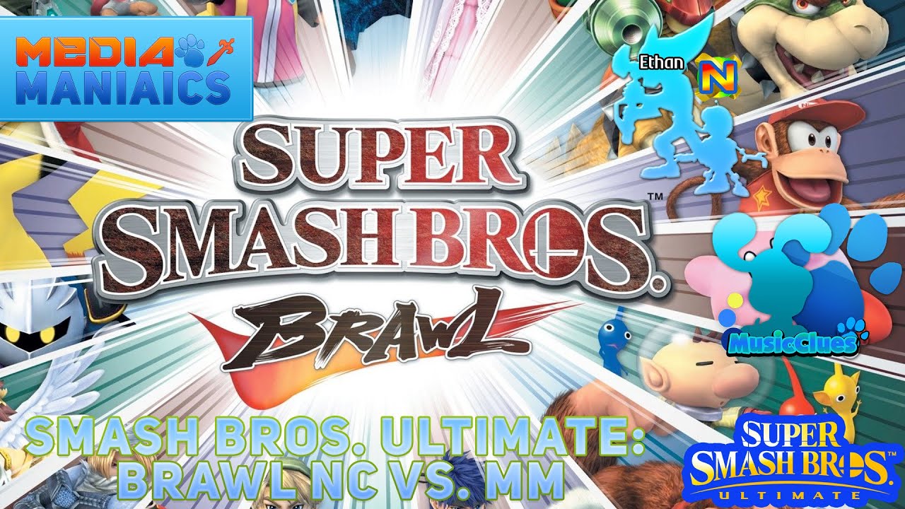 Smash Bros. Ultimate: Brawl Newcomers vs. Media Maniaics - YouTube