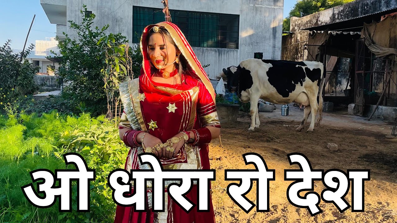 ओ धोरा रो देश || Rajasthani song || Rajasthani dance || Desh chandi ...