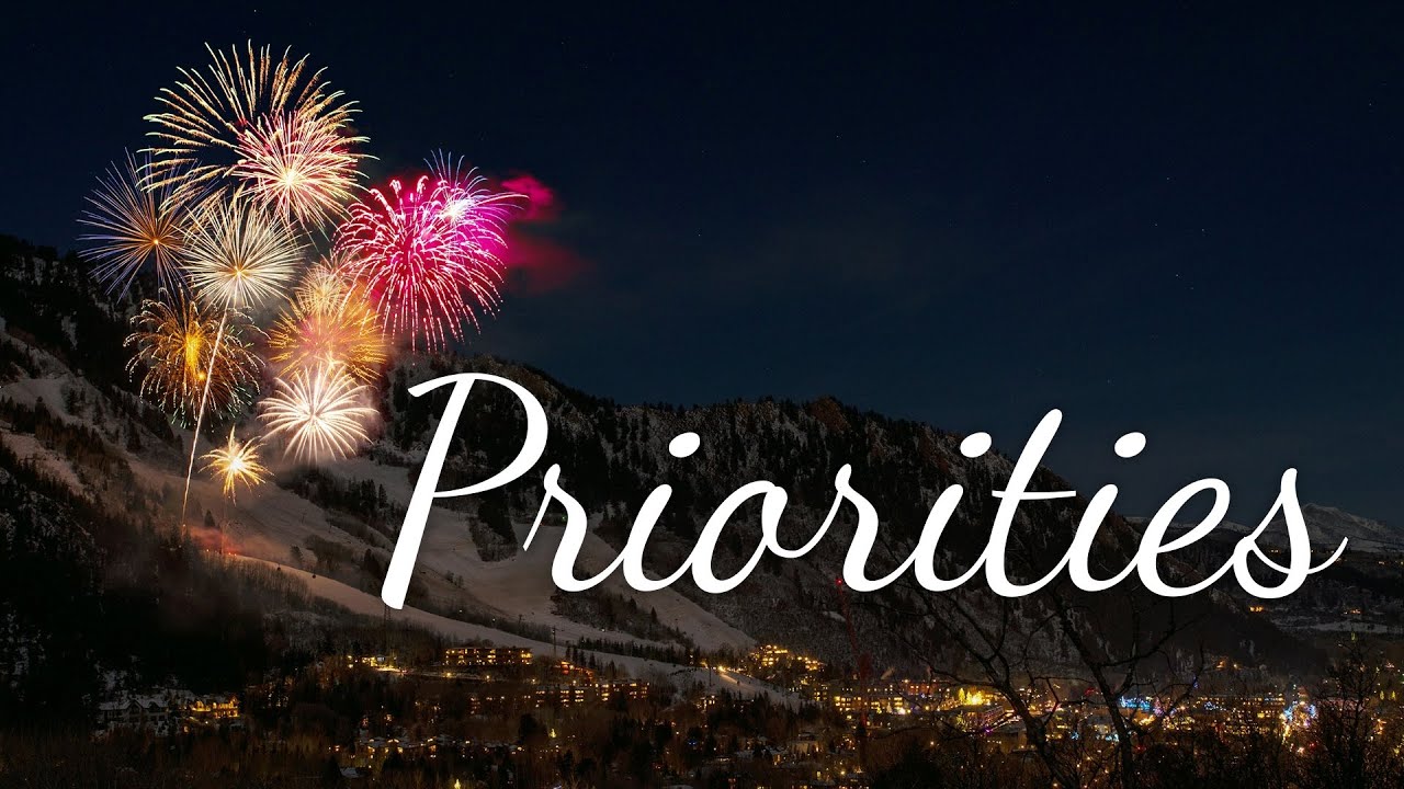 New Year Priorities - YouTube