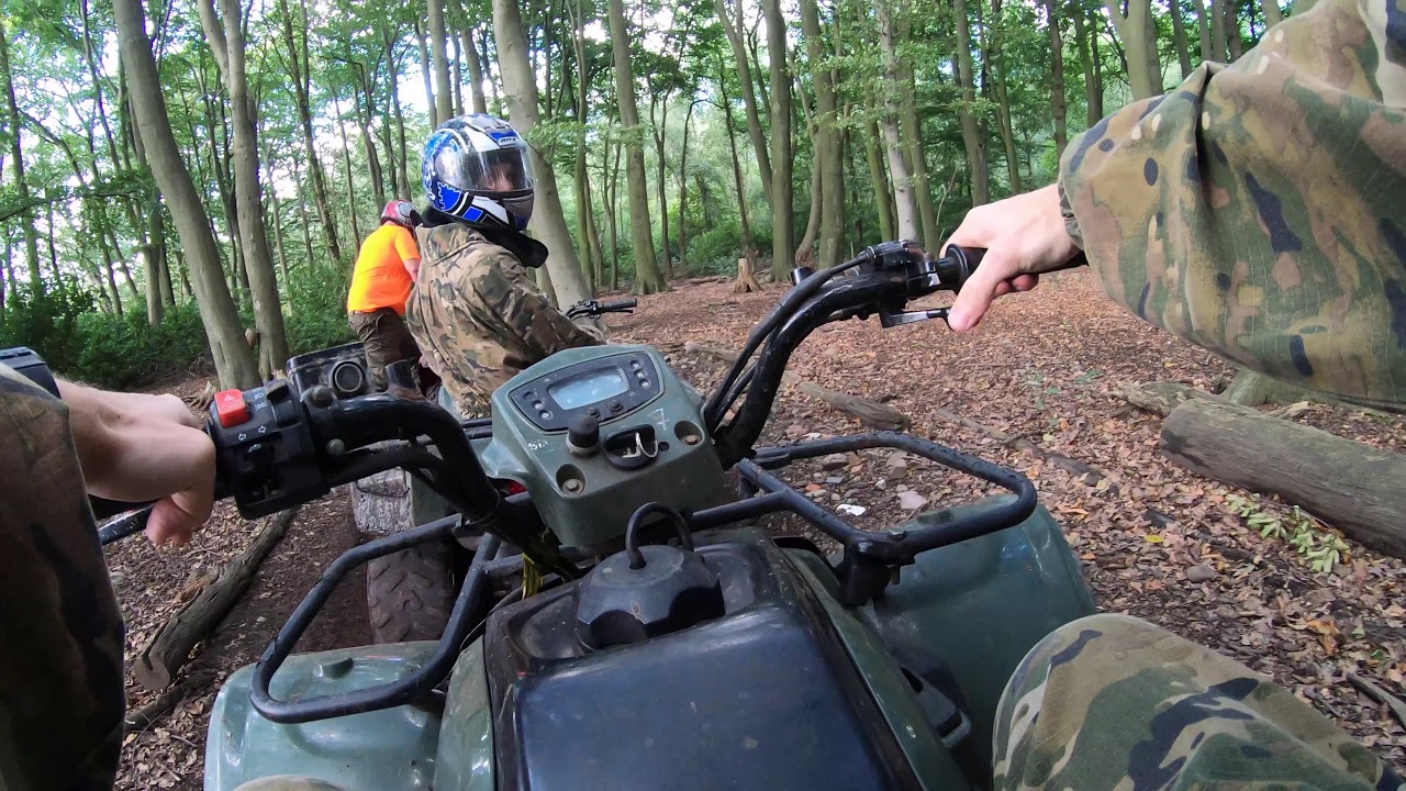 NPF Bassetts Pole Adventure Park - Quad Biking - 4K - YouTube