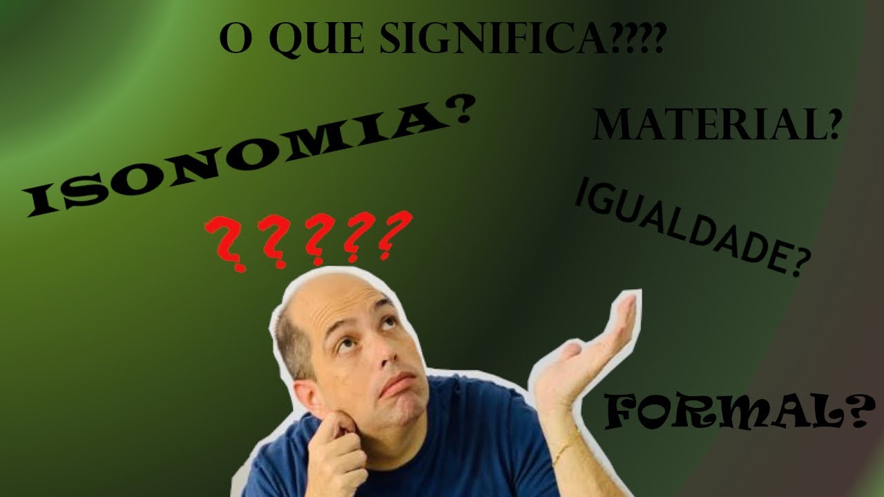 Todos são iguais perante a lei??? Isonomia, igualdade e equidade: qual ...