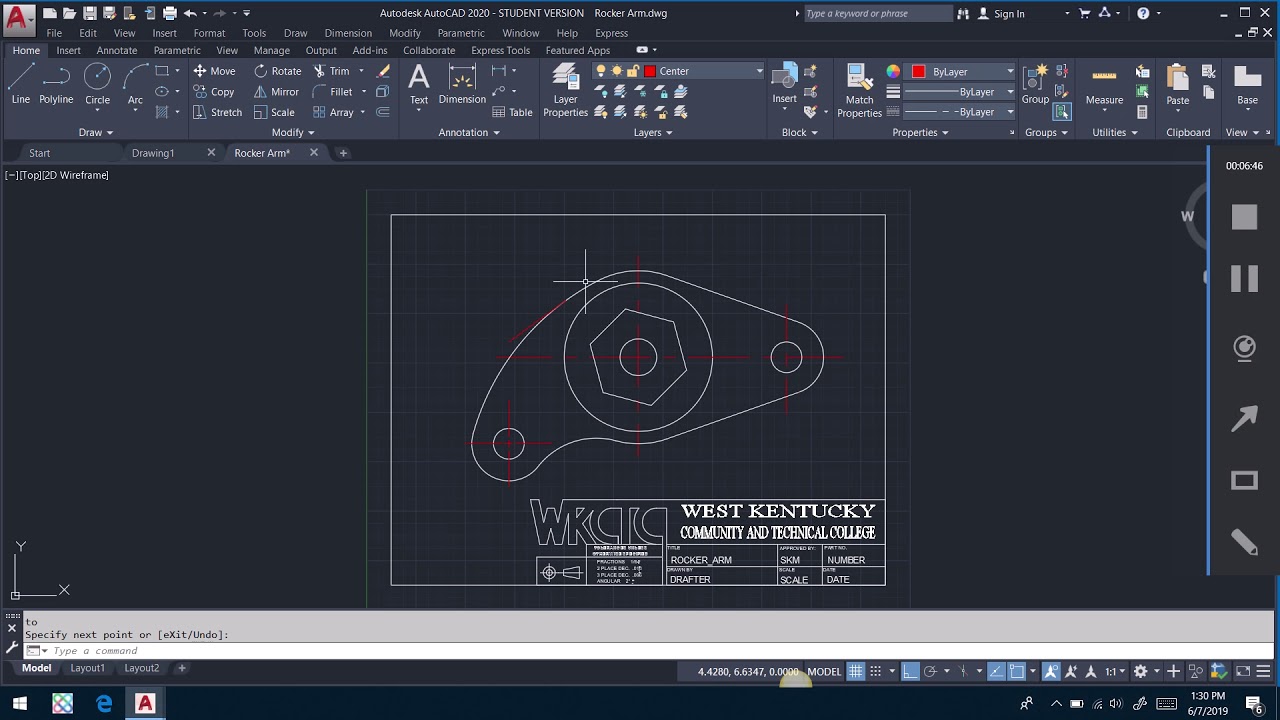 Object snaps and tracking - YouTube