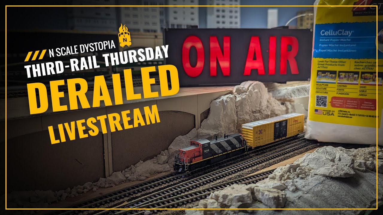 Third-Rail Thursday 'Derailed' Livestream with N Scale Dystopia - YouTube