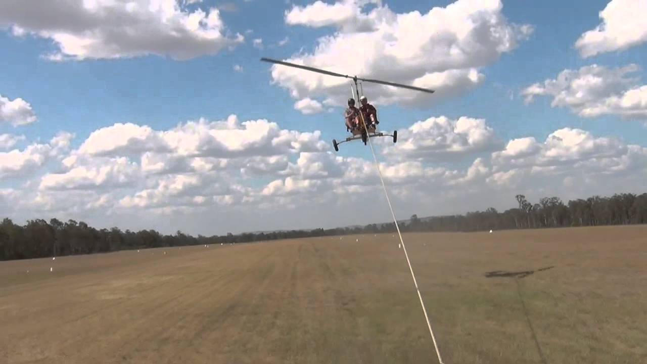 Gyro glider Wondai - YouTube