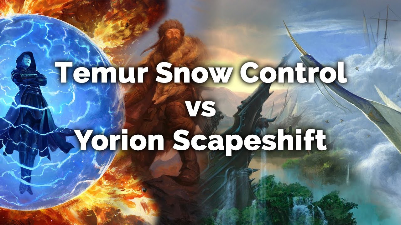 MTG Modern: Temur Snow Control vs Yorion Scapeshift - Magic: The ...
