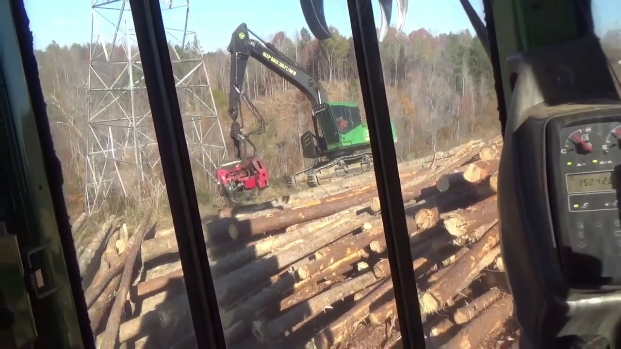 Logging in the Mississippi hills - YouTube