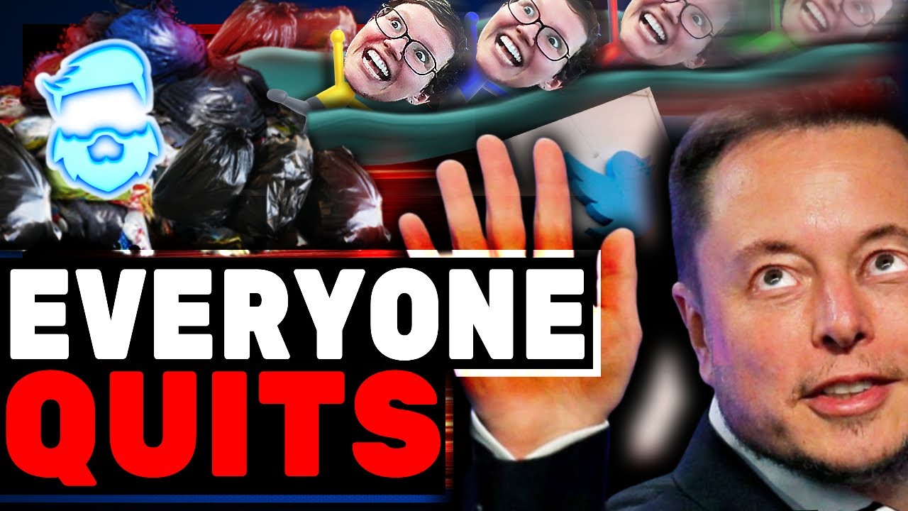 Elon Musk LAUGHS As 1,200 MORE Twitter Staff Quit! MSM & Leftist CRY As ...