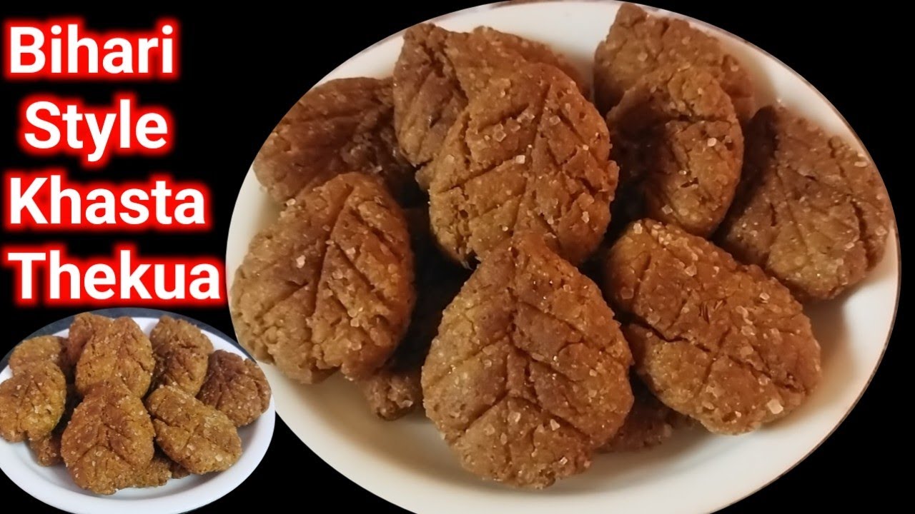 छठ पूजा प्रसाद खस्ता ठेकुआ कैसे बनाते है|Thekua Recipe|Khasta Thekua ...