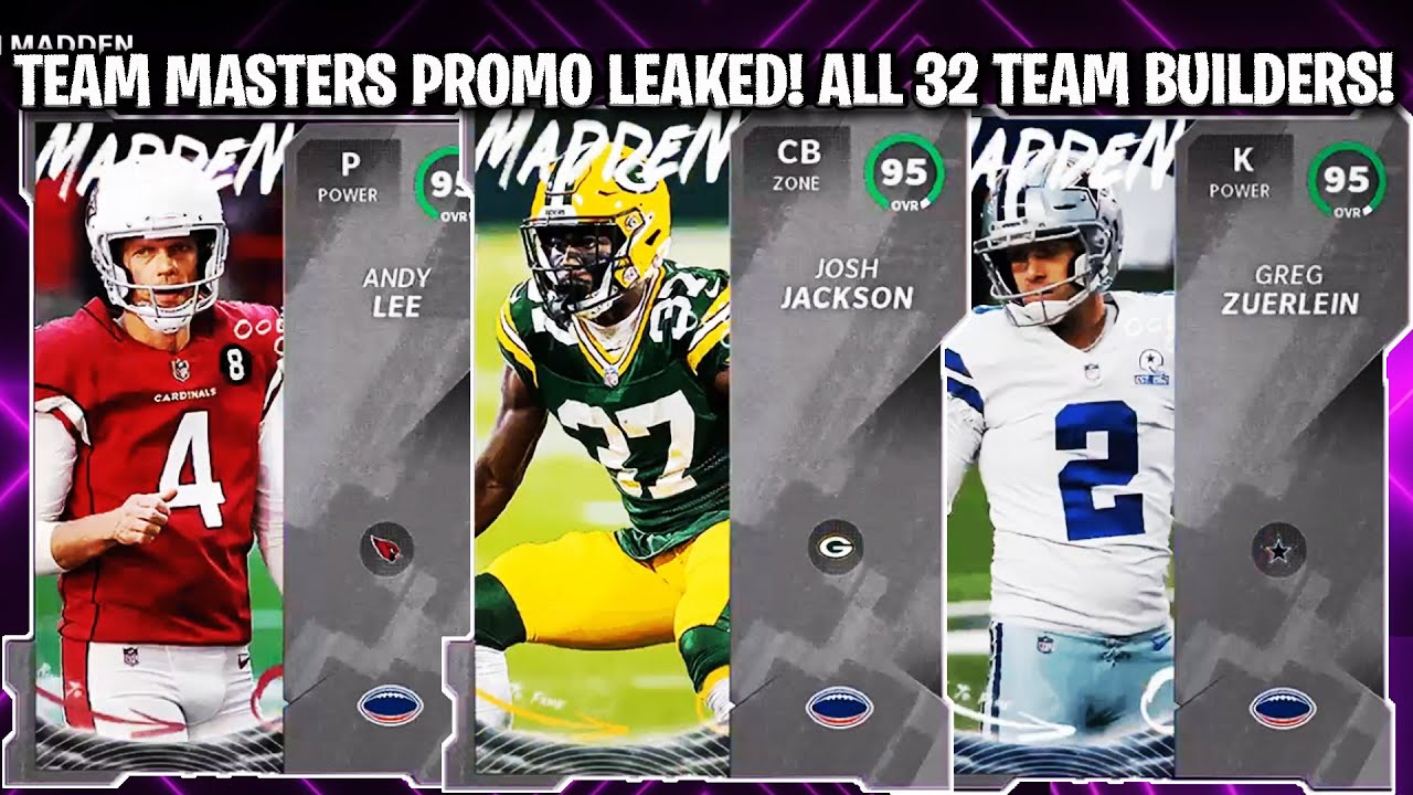 TEAM MASTERS PROMO LEAKED! ALL 32 TEAM BUILDER PLAYERS REVEALED ...