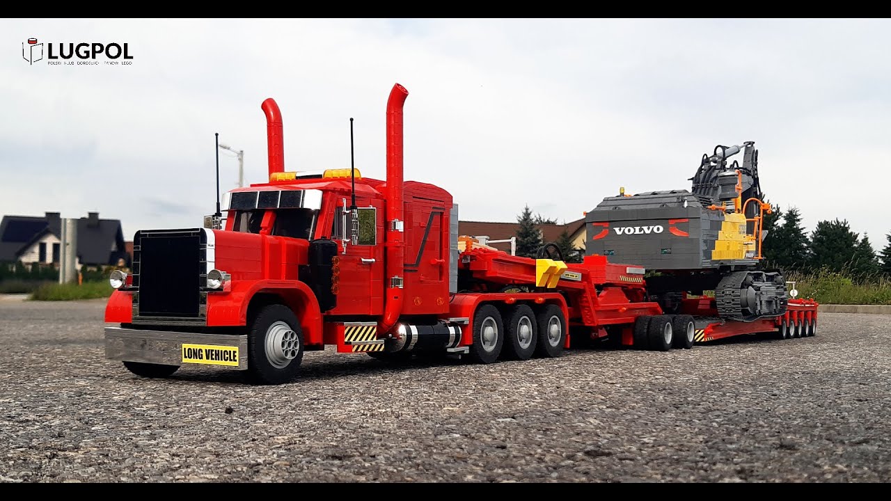 LEGO Peterbilt 379 Heavy Haul - YouTube
