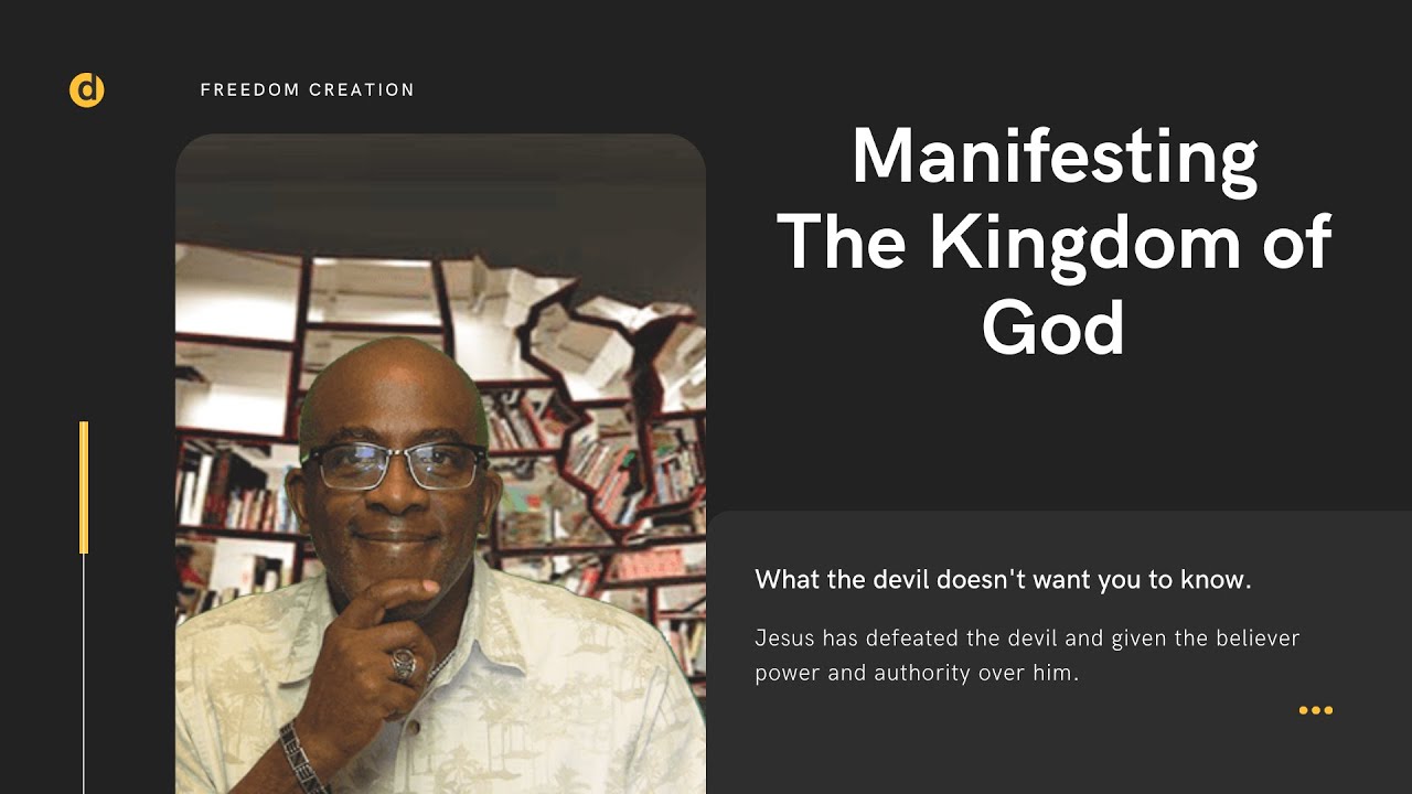 Manifesting The Kingdom of God - What Marcus Rogers has right. - YouTube