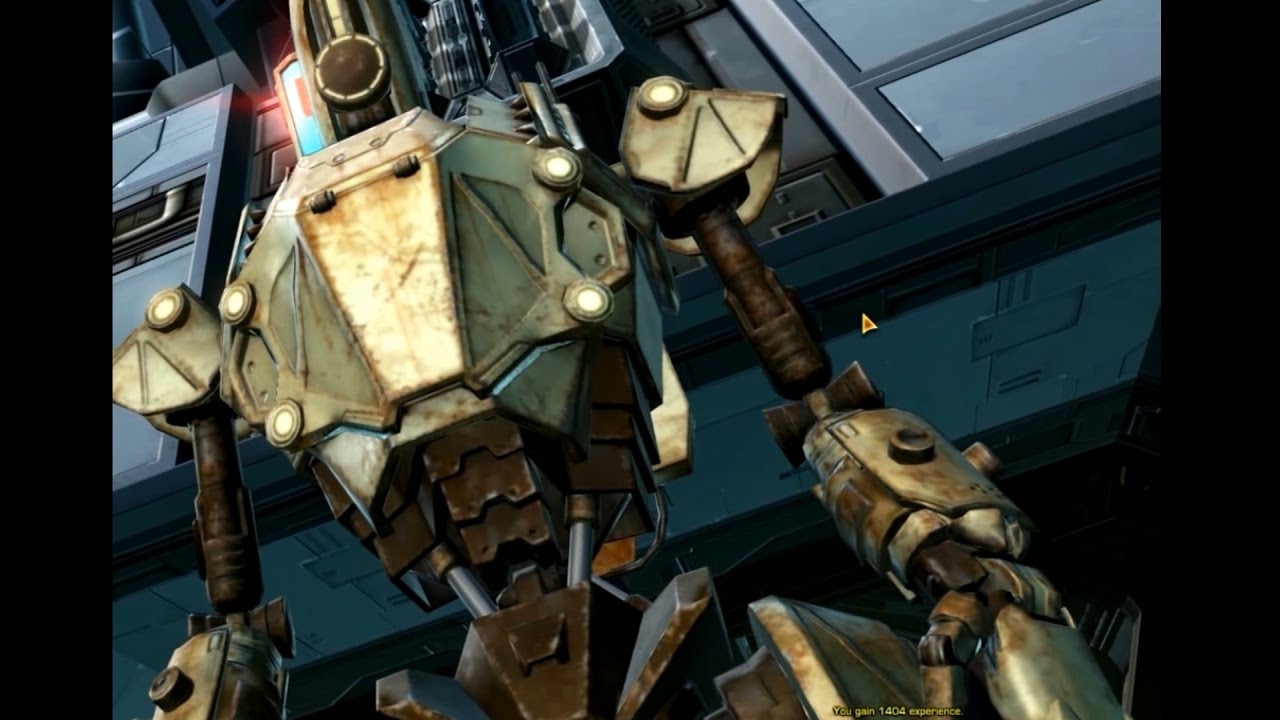 Star wars Knights of the eternal throne Gameplay │ Giant Robot - YouTube