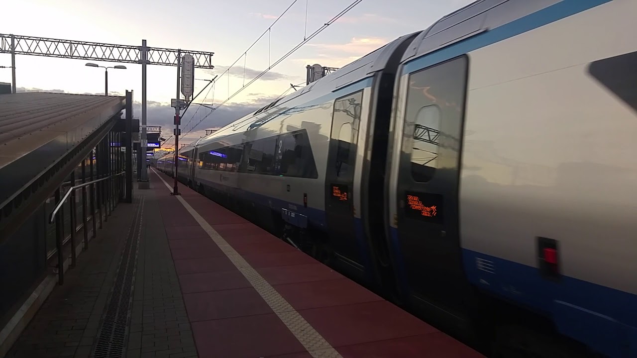 Alstom Pendolino ED250 PKP. Express Intercity Premium. - YouTube