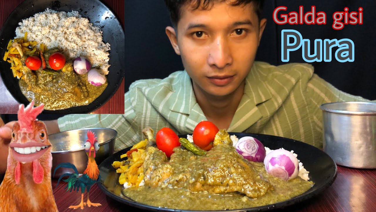 Garo’s special GALDA gisi do.o pura (roselle powder with rice flour ...