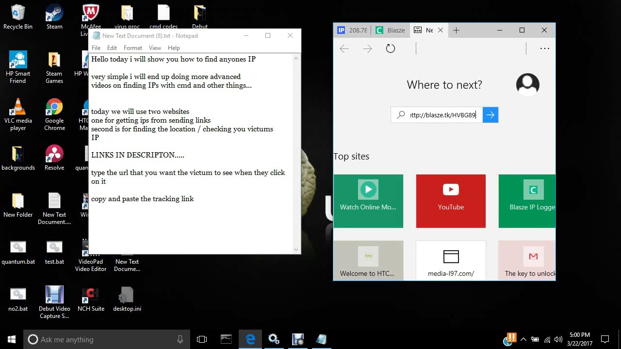 How To Find Anyone's IP Address - YouTube