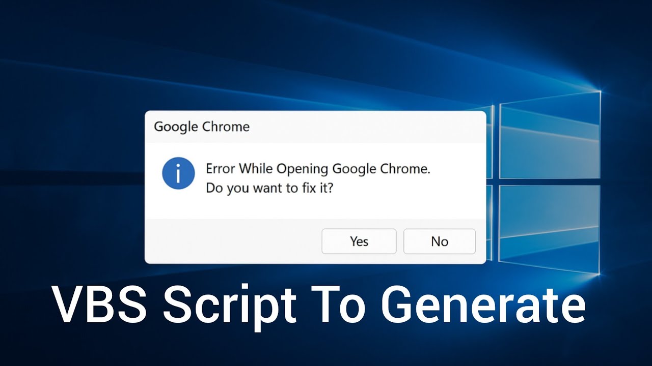 How to Create a Loop in VBScript | Funny Google Chrome Prank - YouTube