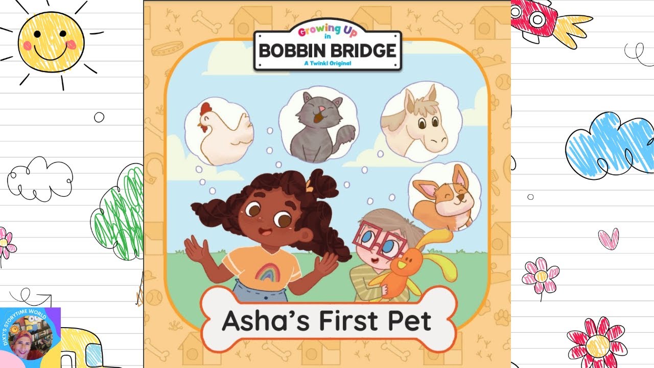 🐹ASHA'S FIRST PET┃Growing up in Bobbin Bridge┃ Read Aloud Book with ...