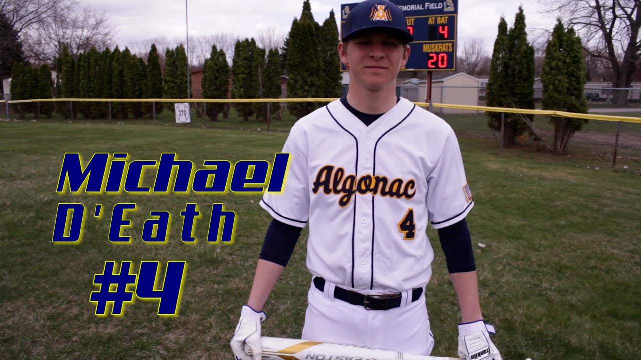 Michael D'Eath Algonac High School Varsity Baseball Senior Class of ...