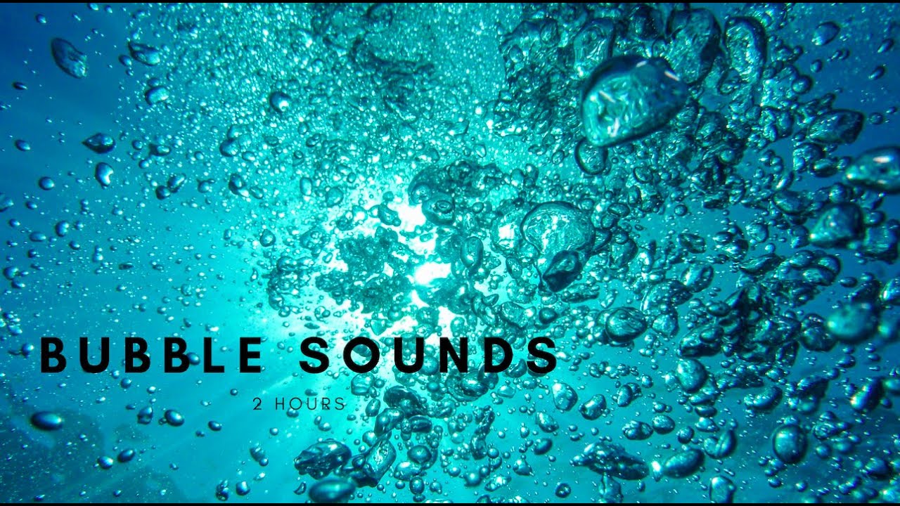 🎧 UNDERWATER REAL BUBBLE SOUNDS | WATER BUBBLES | UNDERWATER SOUNDS ...
