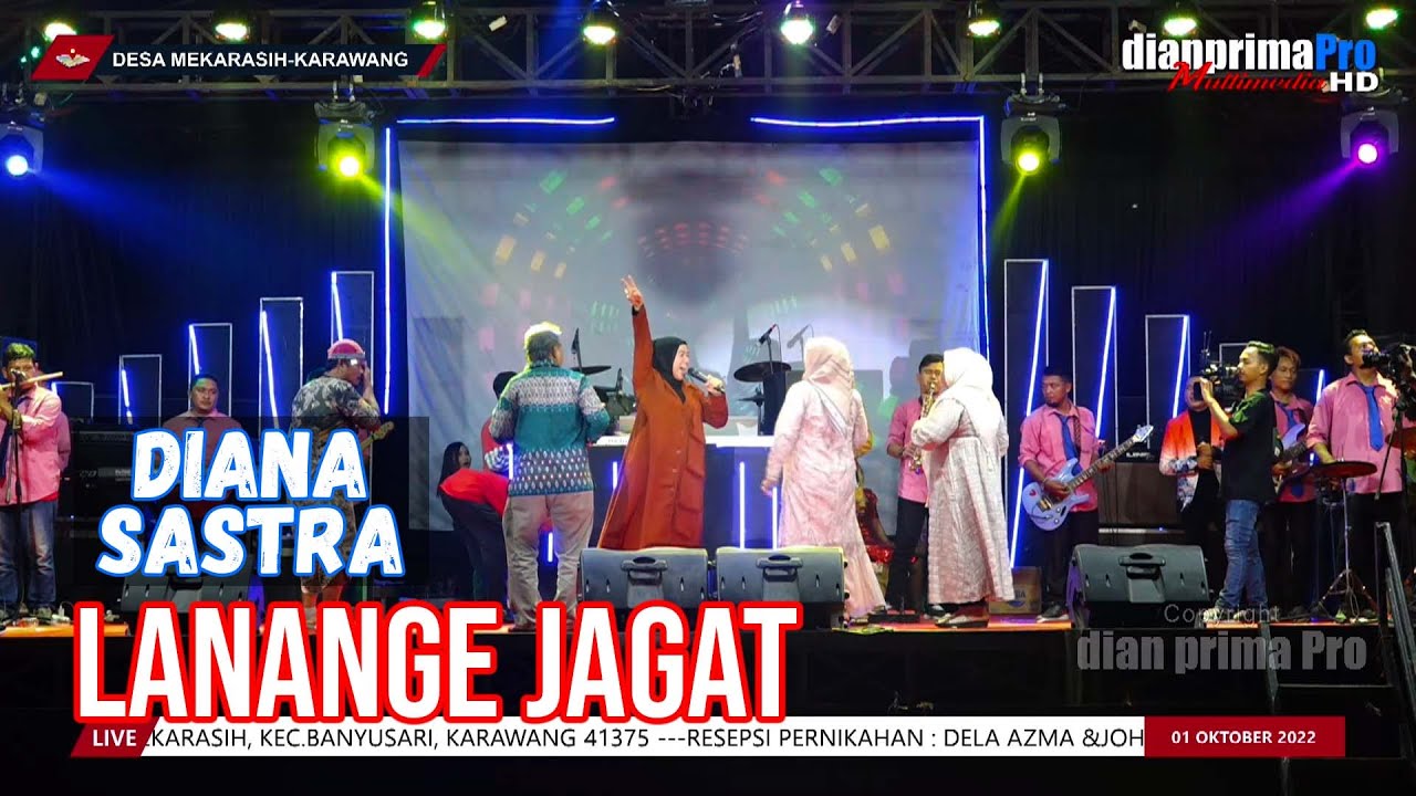 LANANGE JAGAT || DIANA SASTRA (LIVE MUSIC OFFICIAL) DIAN PRIMA - YouTube