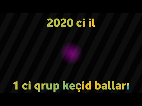 2020 ci il 1ci qrup keçid balları