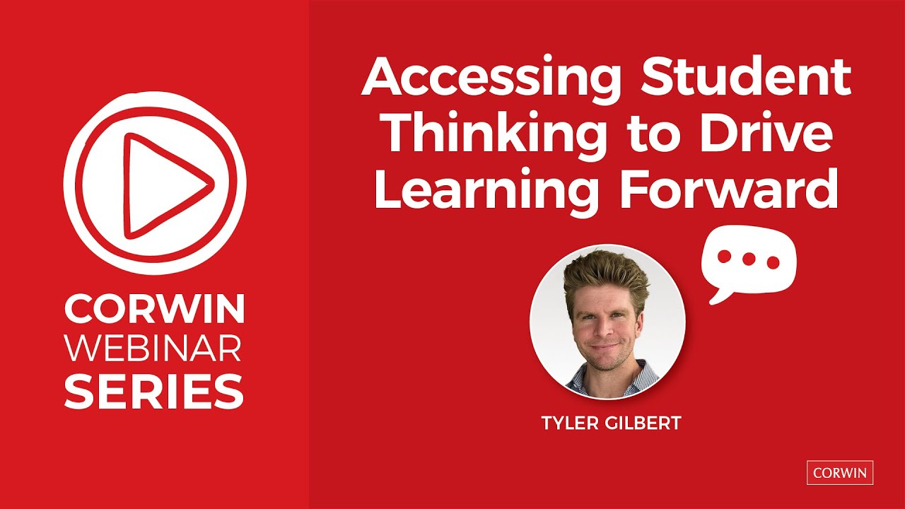 Accessing Student Thinking to Drive Learning Forward - YouTube