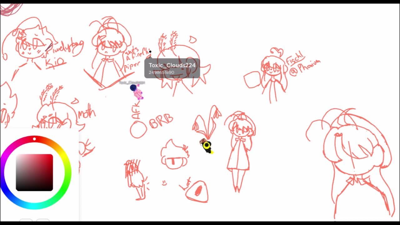 Roblox Free Draw 2 - My favorite drawings - YouTube