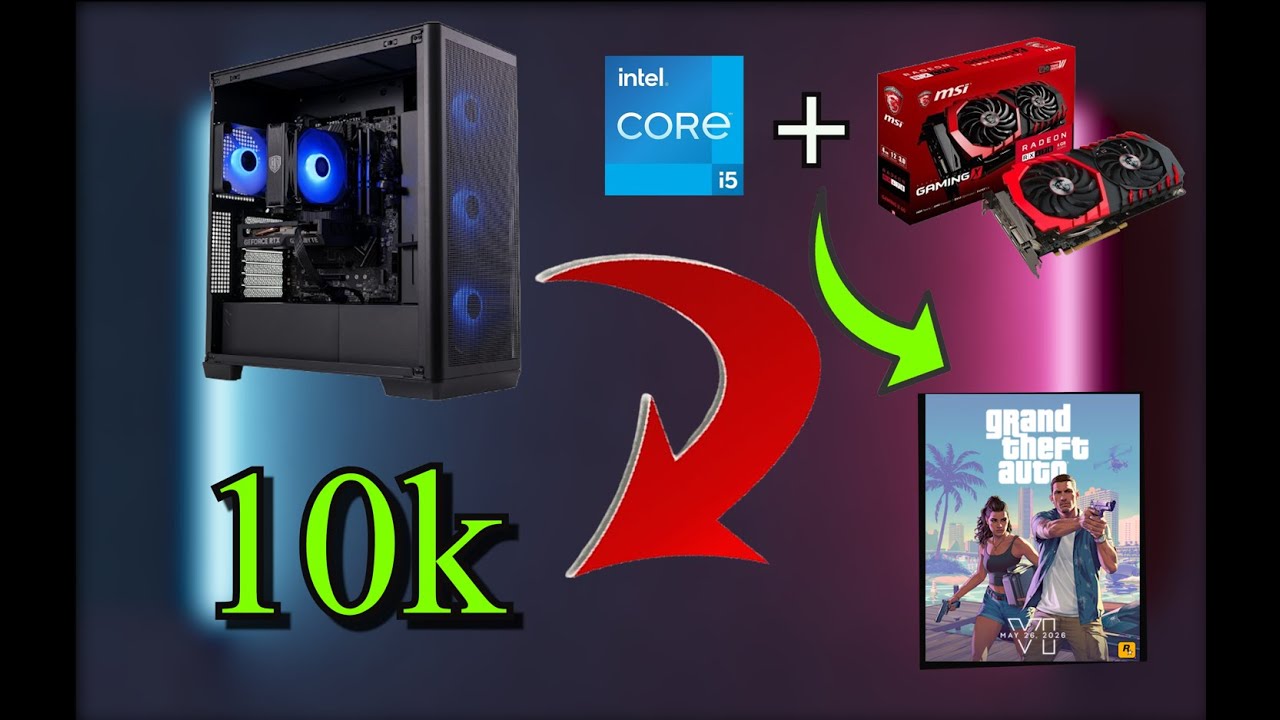 BEST GAMIMG COMPUTER/PC UNDER 10000/10k, FOR GAMERS&STUDENTS// FREE ...