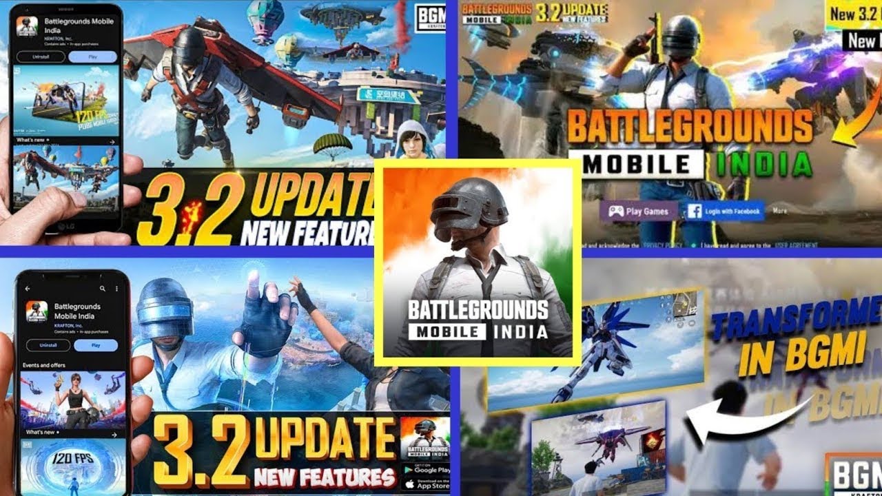 BGMI 3.2 UPDATE ROBOT MODE IS HERE - NEW GUN FLYING AND MECHA ROBOT NEW ...