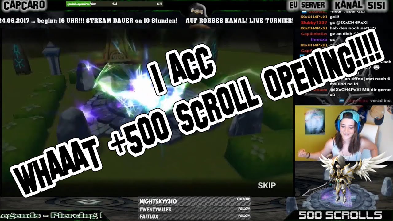 BIG +500 SCROLL / 25 L&D OPENING!!! || Summoners War [Deutsch/German ...